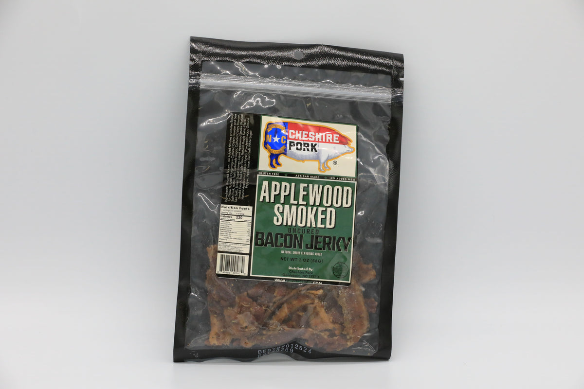 Snack - Cheshire Pork 2oz Applewood Smoked Bacon Jerky – Ripe Revival ...